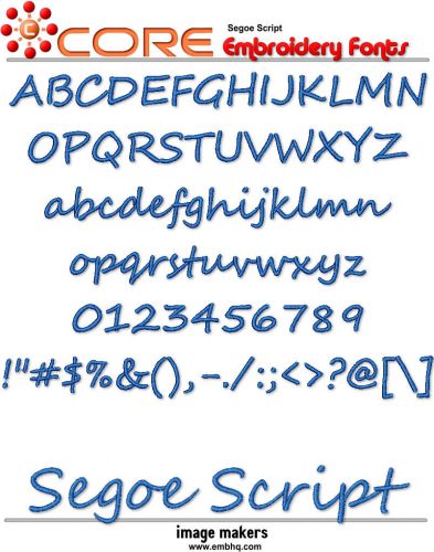 Segoe Script - EmbHQ Market